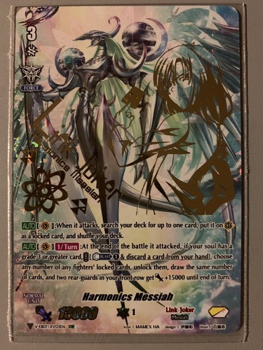 CARDFIGHT VANGUARD HARMONICS MESSIAH (LINK JOKER) V-EB07/XV03EN XVR | eBay