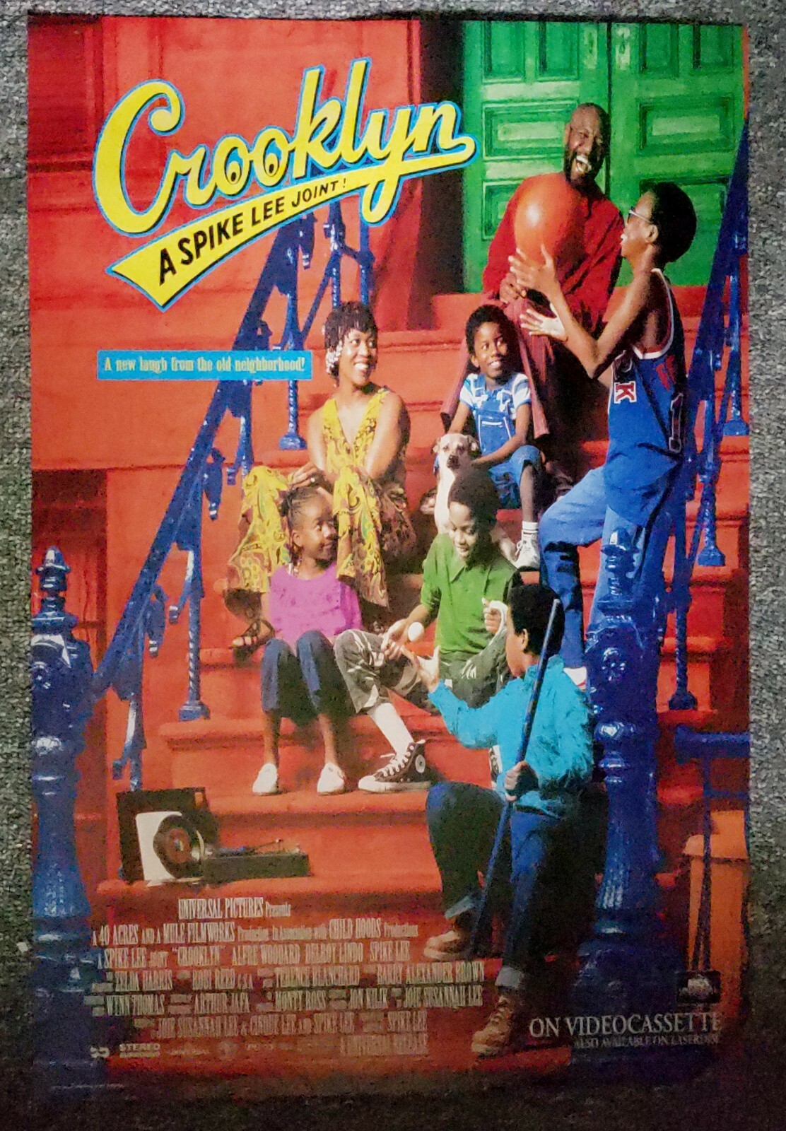 CROOKLYN 1994 Spike Lee Alfre Woodard Delroy Lindo Video PROMO Poster ...