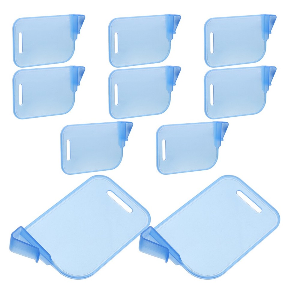 10pcs Trading Card Divider Box Baffle Plastic Clip Partition Board ...