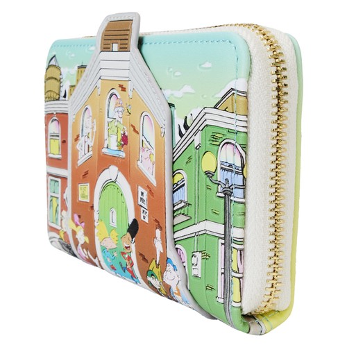 Nickelodeon Hey Arnold! Sunset Arms Boarding House Portafoglio Zip ...