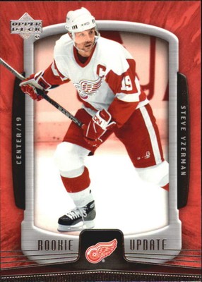 2005-06 Upper Deck Rookie Update #33 Steve Yzerman Card | eBay