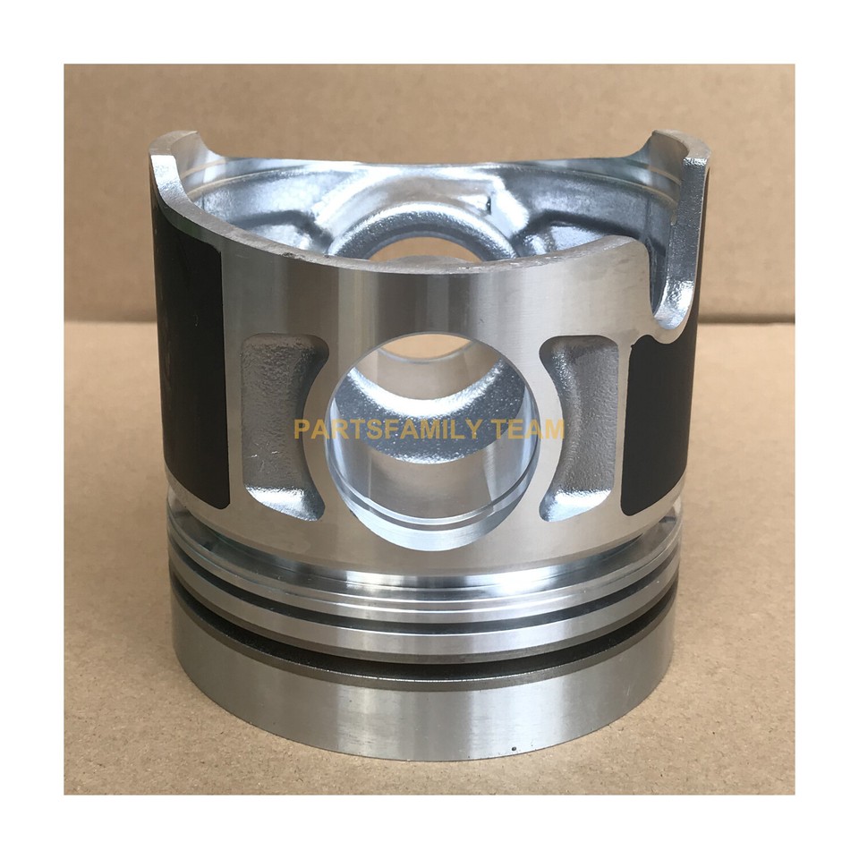 Engine Piston Kit for Mitsubishi D04FR Kobelco SK130-8 135-8 140-8 ...