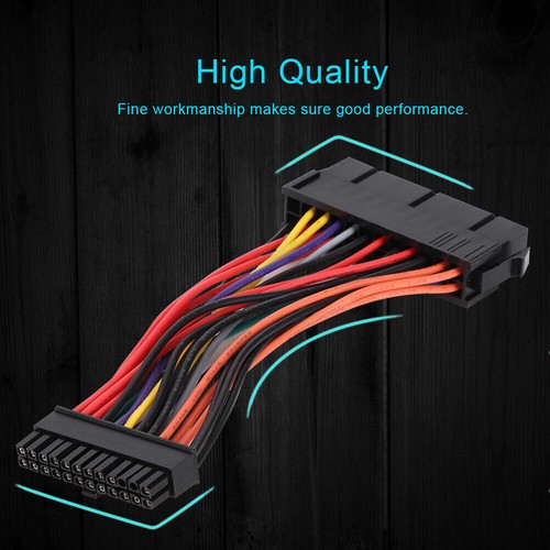 Large 24 Pin to Small 24 Pin Power Supply ATX Adapter Cable for HP ...