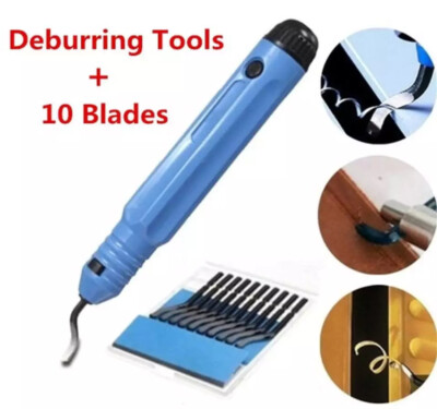 NB1100 Burr Handle With 11 Burrs Hand Deburring Tool M2-HSS 63RC Metal ...
