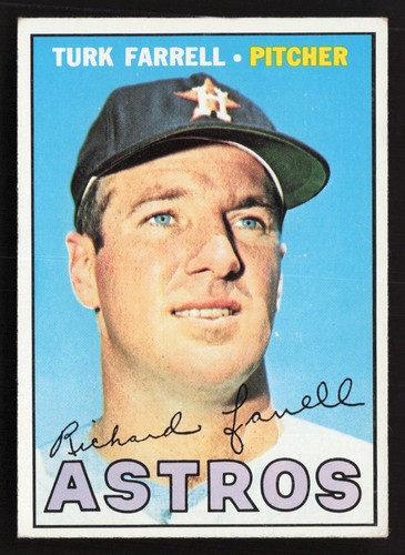 Turk Farrell 1967 Topps #190 Houston Astros VG-EX b | eBay