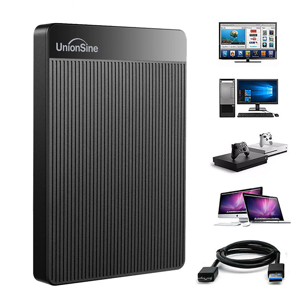 UnionSine Externe Festplatte 2,5" USB 3.0 250GB 500GB 750GB 1TB, Ps4 ...
