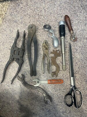 Antique Vintage Hand Tool Lot - Various Tool Lot Mix 10 Items | eBay