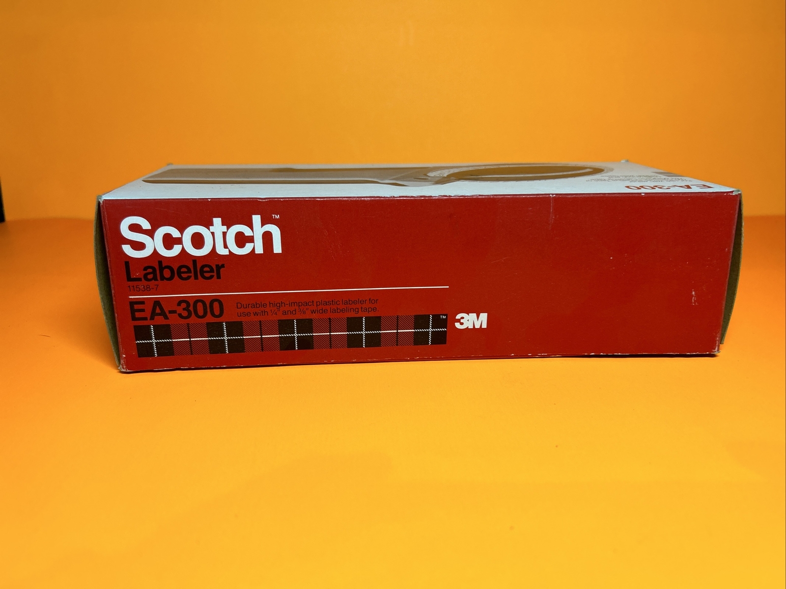 Vintage Scotch Label Maker 3m Labeler Ea-300 Handheld Press 3 Rolls ...