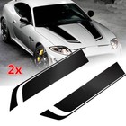 Car Racing Sports stripes Hood Decals Vinyl Bonnet Stickers 85cm ...