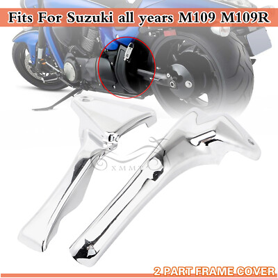 Chrome look 2 part ABS Fairing Body Frame Cover For Suzuki all years ...