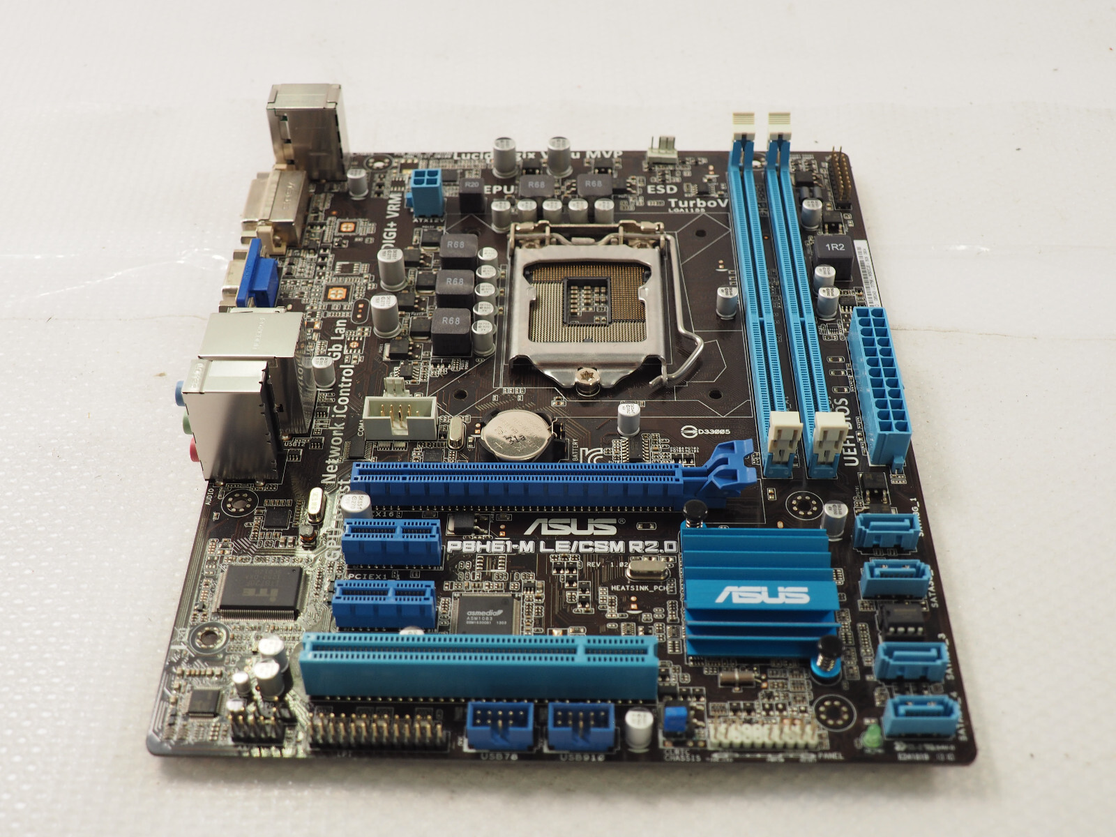 ASUS P8H61-M LE/CSM R2.0 TurboV EPU LGA 1155 Intel Motherboard | eBay