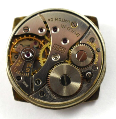Vintage Bulova Manual Wind 15J 10BC Wrist Watch Movement lot.wf | eBay