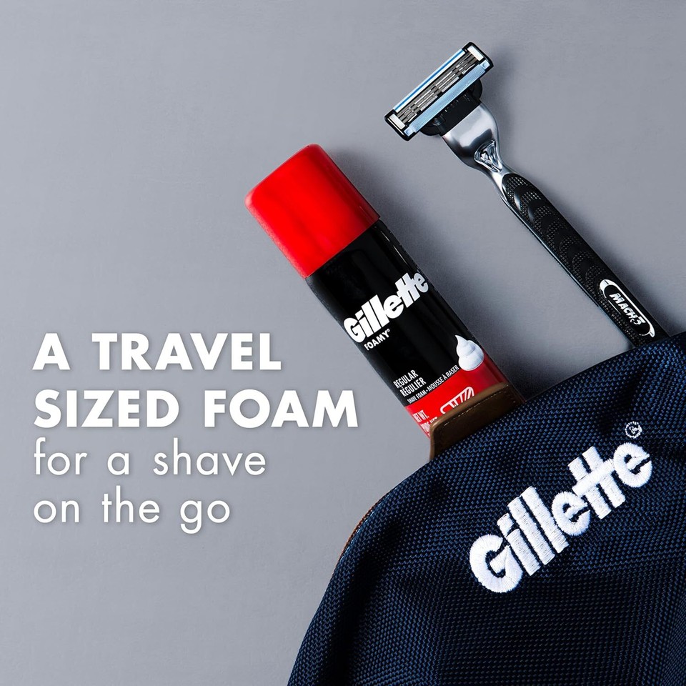 Gillette Foamy Regular Shaving Foam 2 oz | eBay