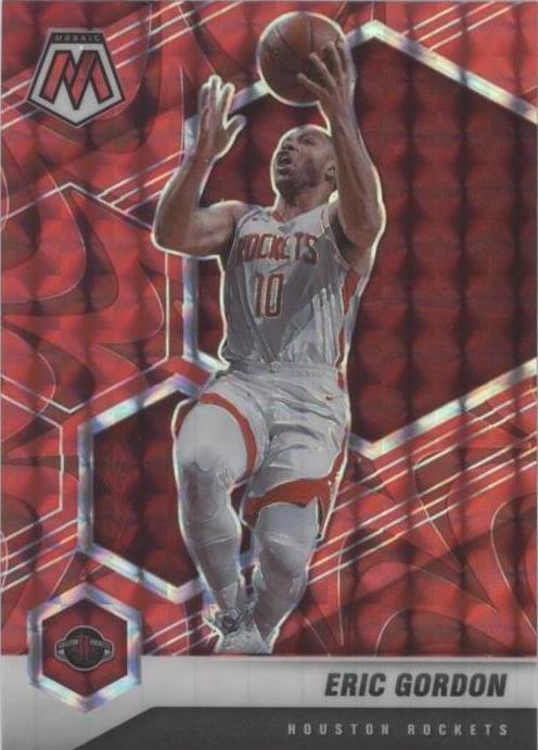 2020-21 Panini Mosaic - Eric Gordon #163 Reactive Red Prizm for sale ...