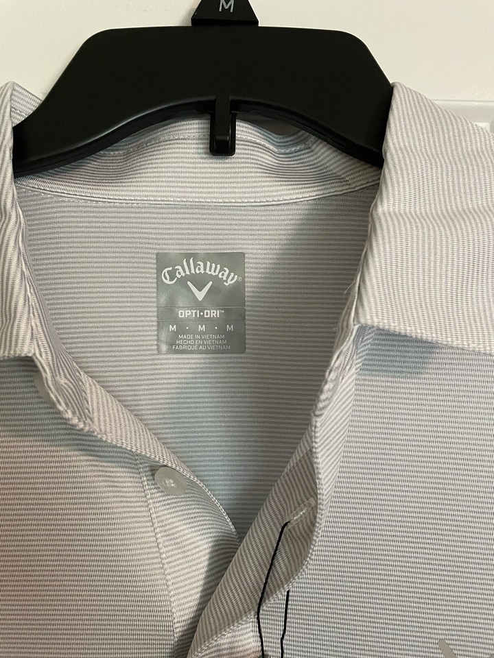 Callaway Golf Polo Silver (M) | eBay