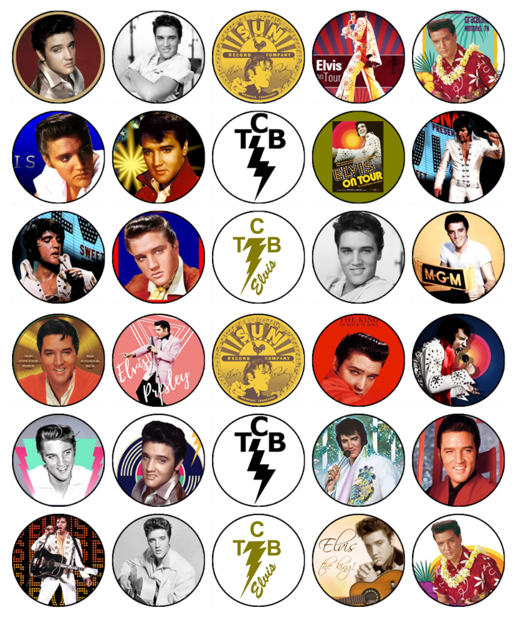 Elvis Presley Cake Topper Edible Icing Birthday Cake Decorations #01 | eBay