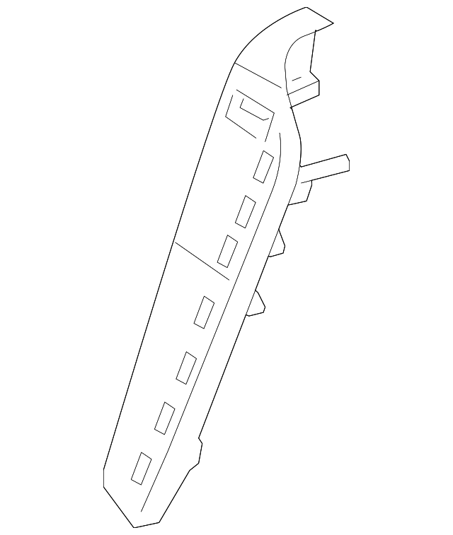 Genuine Ford Bolster Assembly - Rear Seat Cushion 8H6Z-5466893-AA | eBay