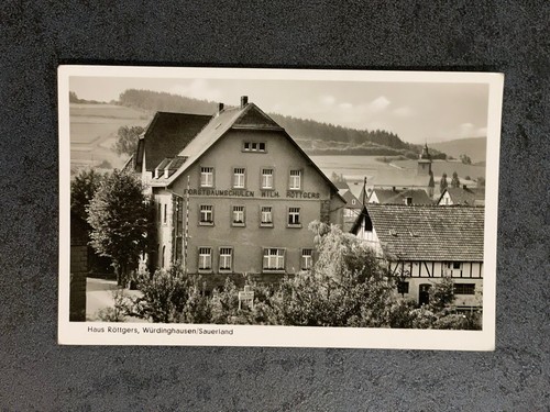 Carte postale ancien Collection ALLEMAGNE Haus Rottgers Wurdinghausen ...