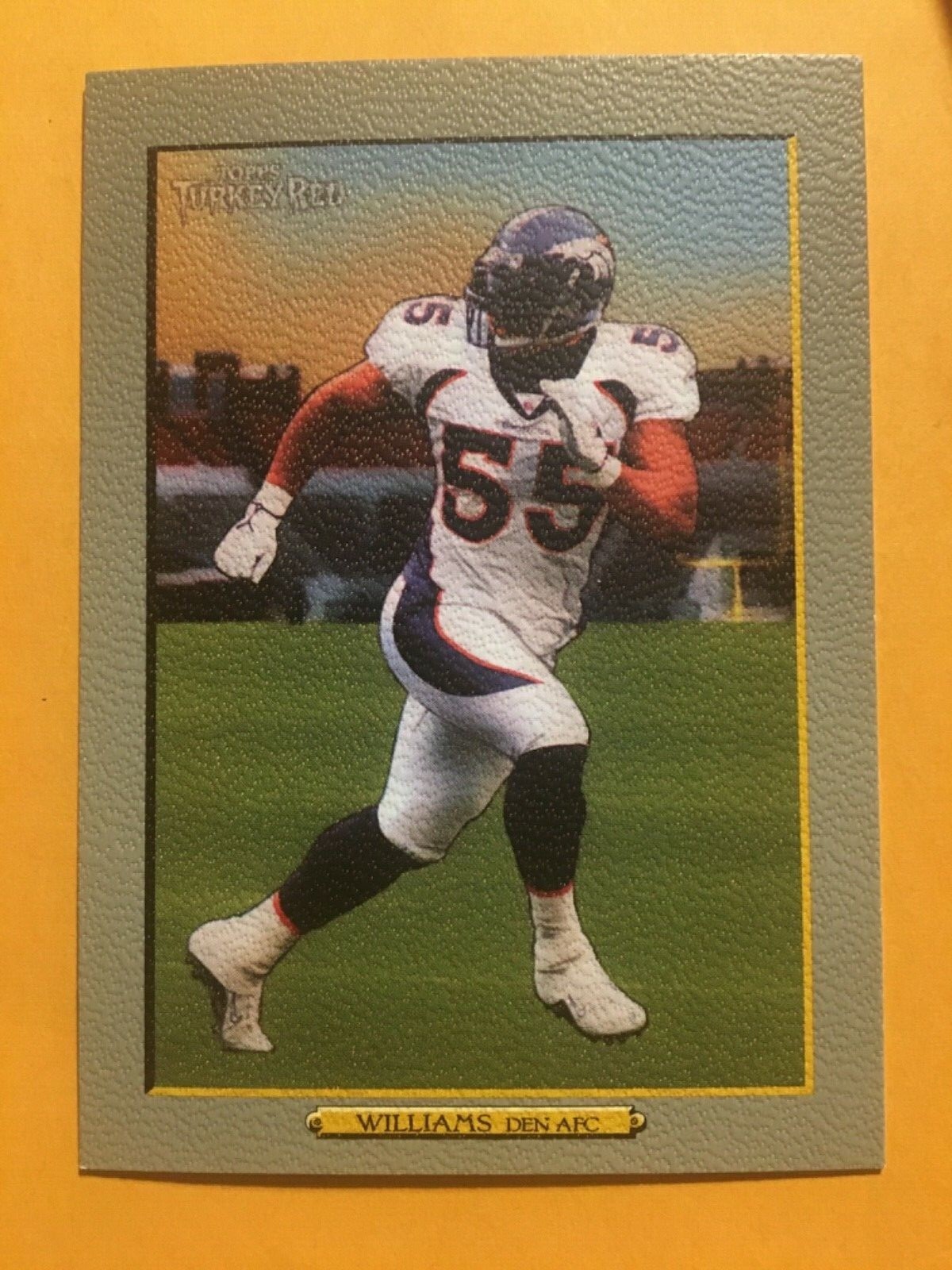 2006 Topps Turkey Red Broncos DJ Williams Football Card #233 | eBay