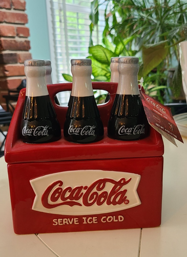 Coca Cola Cookie Jar Six Pack Coke Bottles 2001 NWT | eBay