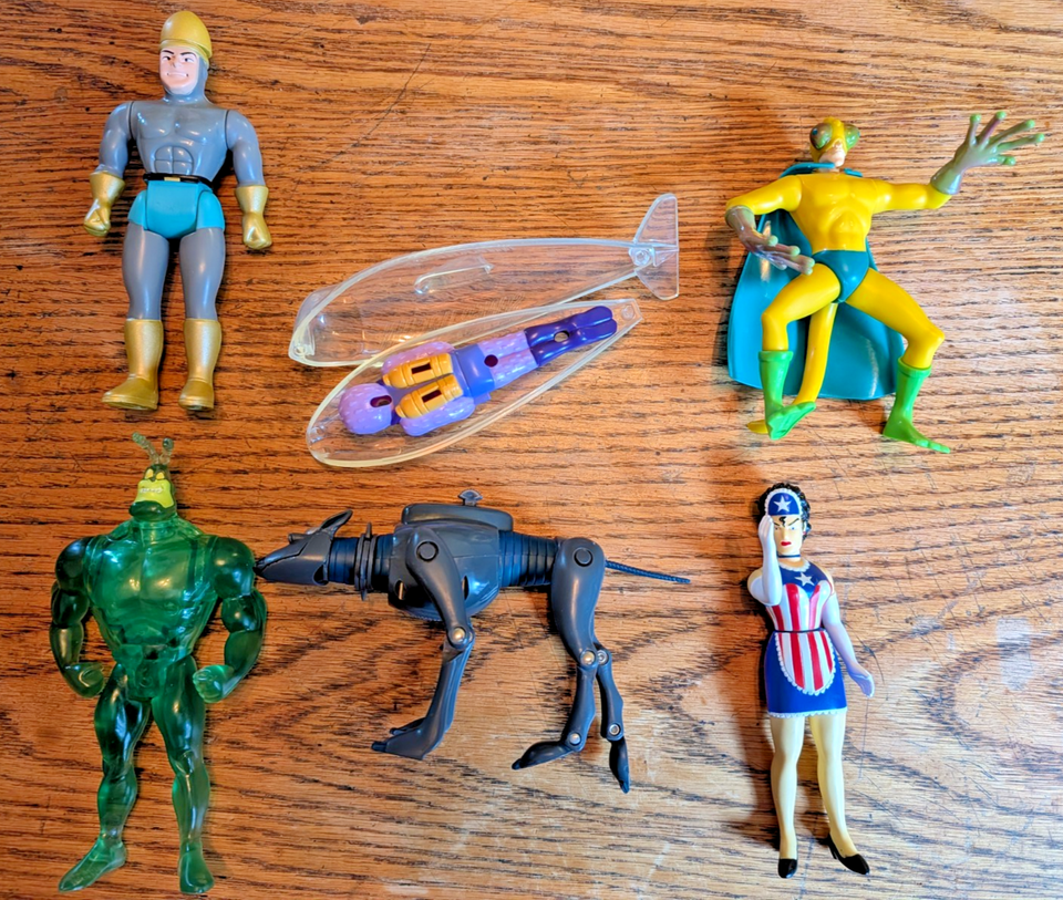 The Tick! Action Figures (6) - Original Bandai + Applause/Taco Bell lot ...