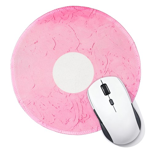 Donut Round Mouse Pad, 7.9 Inch Cute Mouse Pad, Light Pink | eBay