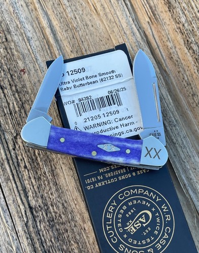 CASE XX ** SFO 2025 ULTRA VIOLET SMOOTH XX DIAMOND SHIELD BABY ...
