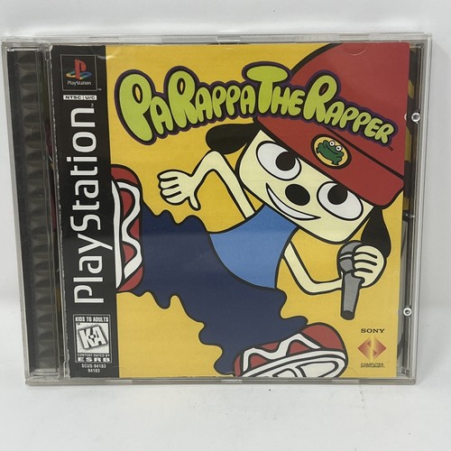 PaRappa the Rapper SONY PLAYSTATION 1 ORIGINAL COMPLETE PS1 AUTHENTIC ...