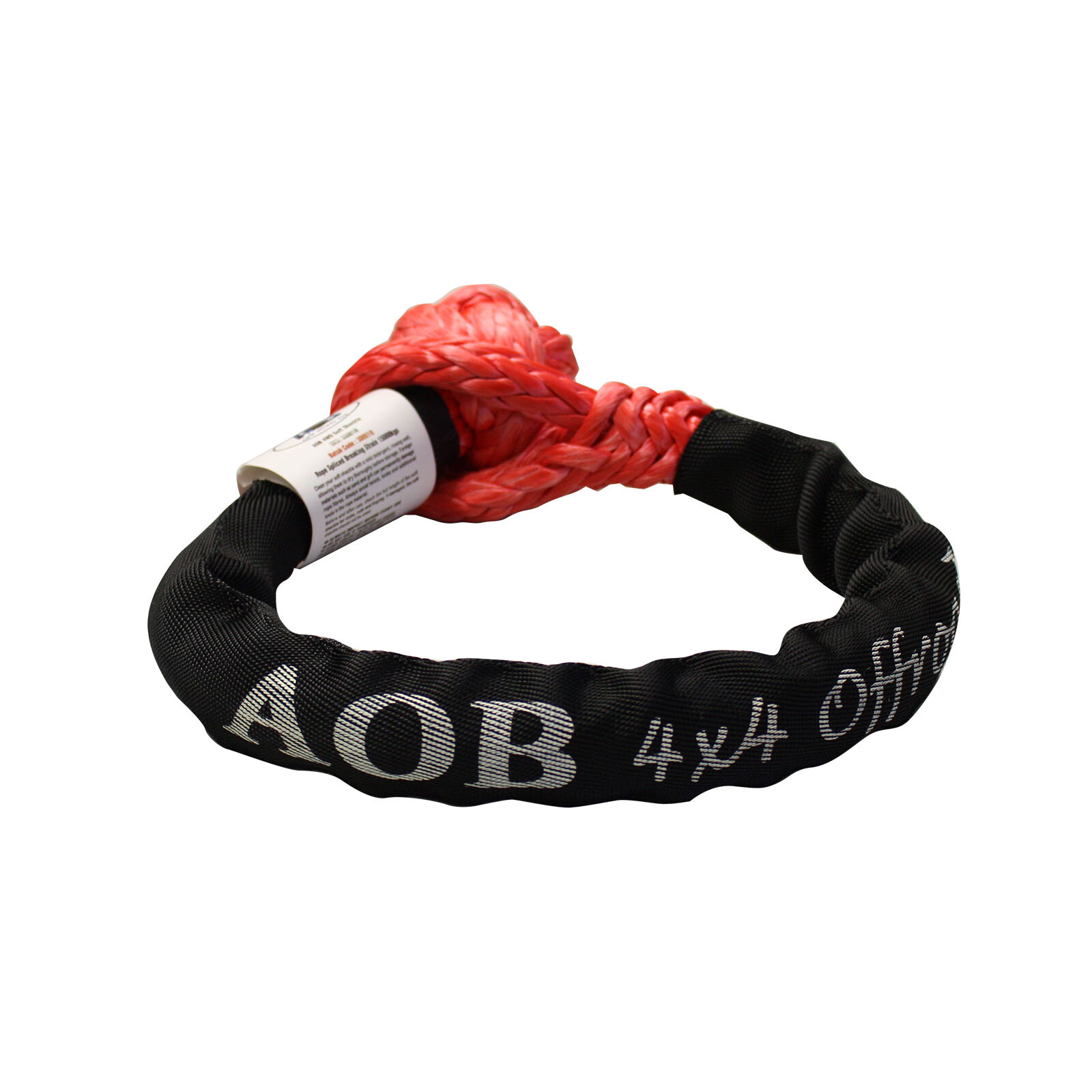 RECOVERY 1x Soft Shackle RED 15T + 1x Snatch Block 9T Black | eBay