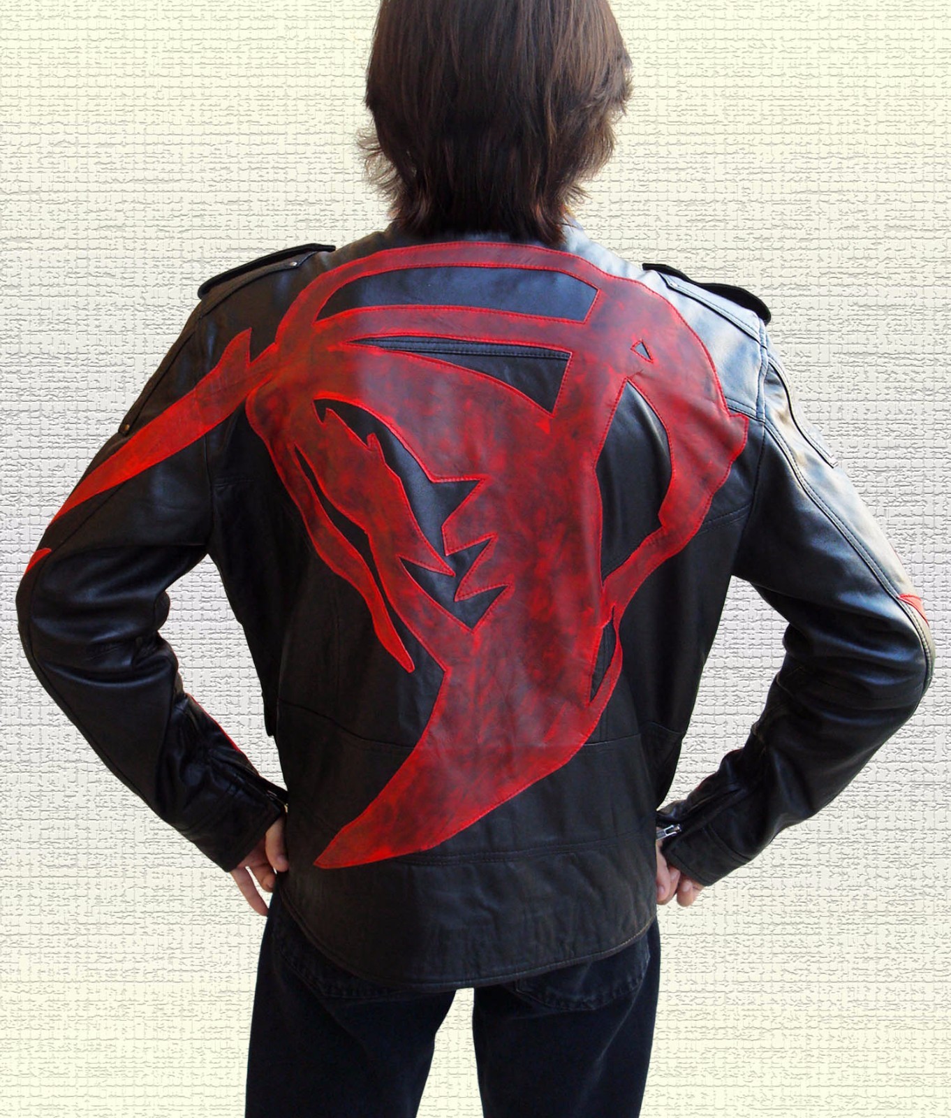 Men Prototype 2 PS3 Game James Heller Handmade Leather Jacket Small-5XL ...