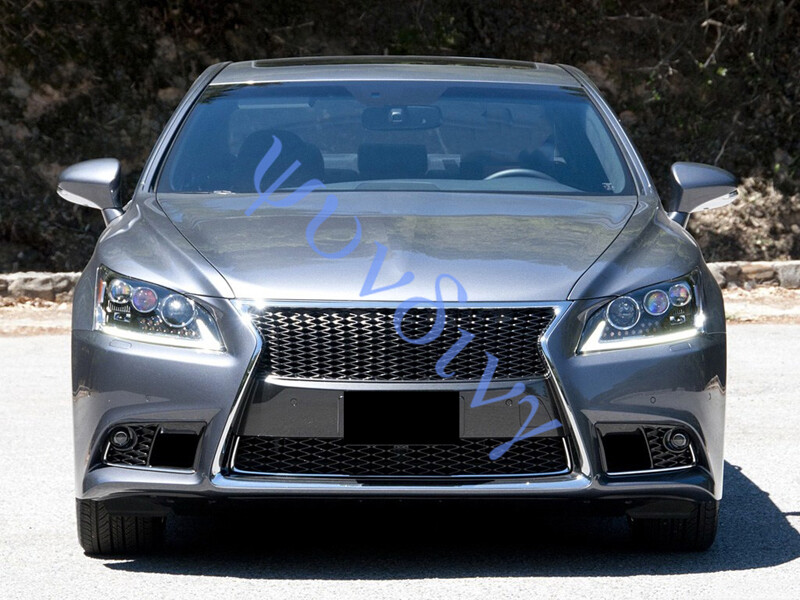 >For Lexus LS460 LS600h 13-16 52128-50070 Unpainted Front Bumper Tow ...