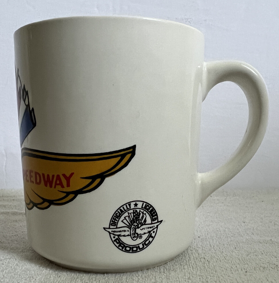 Vintage Indianapolis Motor Speedway Indy 500 Racing Coffee Cup Mug ...