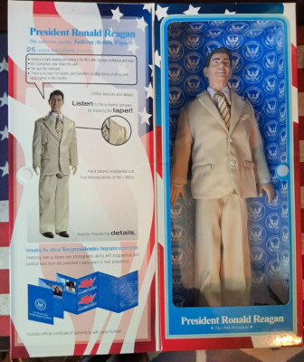 Toy Presidents Talking Ronald Reagan Action Figure 2003 Commemorative ...