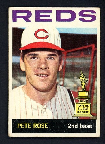 1964 TOPPS #125 PETE ROSE REDS VG SET BREAK 520466 (KYCARDS) | eBay