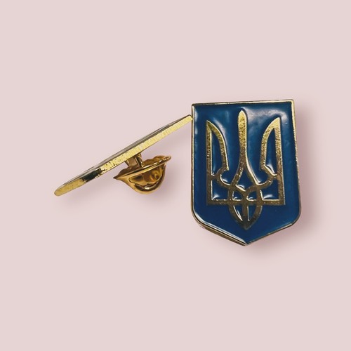 Ukraine / Ukrainian Coat Of Arms Pin Badge | eBay UK