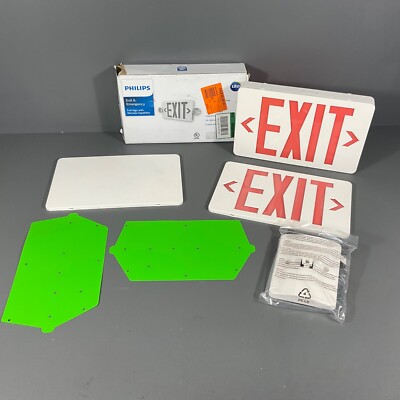 Exit Signs - Emergency Light
