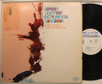 Neil Chotem Promo Lp Gordon Lightfoot Instrumental Songbook On Kapp ...