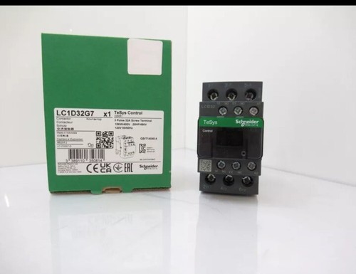 Schneider Electric LC1D32G7 TeSys Deca Contactor, 3-Pole, 32A, 120V | eBay