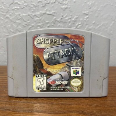 Chopper Attack (Nintendo 64, 1998) AUTHENTIC AND TESTED 31719198054| eBay