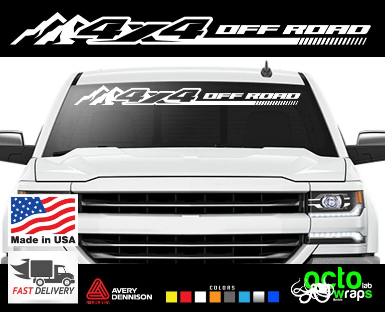 Silverado Windshield Decal