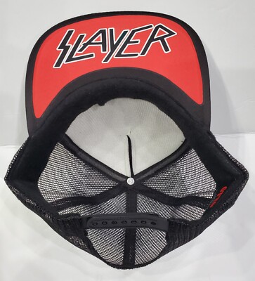 Metal Head Black Death Thrash Colors Skull Helmet Slayer Trucker ...