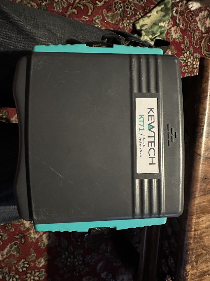 Kewtech kt71 Portable appliance PAT tester | eBay UK