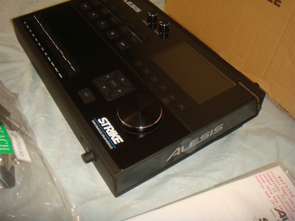 ALESIS STRIKE PRO SE DRUM MODULE WITH WIRING HARNESS, ADAPTER ...