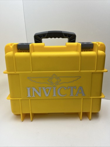 INVICTA Yellow Diver Watch Box Case Impact Resistant Case Waterproof, 🔥 ...