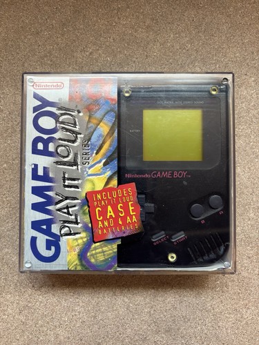 Game Boy Play It Loud Black, With Box, Inserts, Works Perfectly ...