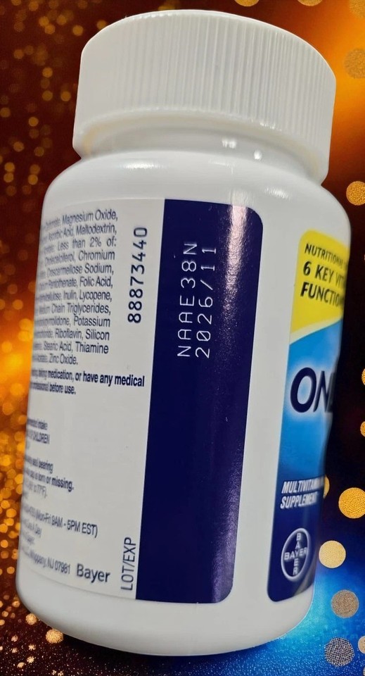 One A Day Men's Complete Multivitamin 100 Tablets free Shipping Exp: 11 ...