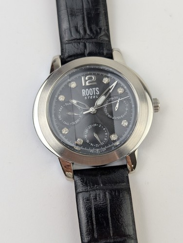 Vtg UNTESTED NOS Roots Canada Watch Leather Strap Band Ladies DOLCE ...