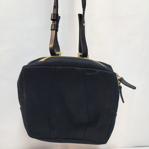 Hoi Bo Canadian Designer WOOL Cross Body Purse w/ Leather Strap and Brass | eBay