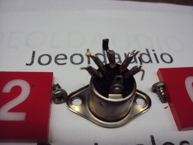 Nikko 6065 Original 5 Pin Din Connector & Mounting Screws. Parting Out ...