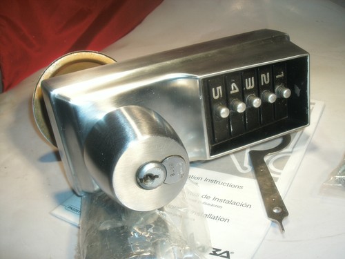 KABA SIMPLEX UNICAN MODEL 1000 MECHANICAL PUSHBUTTON CIPHER LOCK USED ...